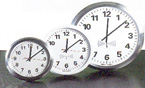 Digital Wall Clocks using atomic clocks